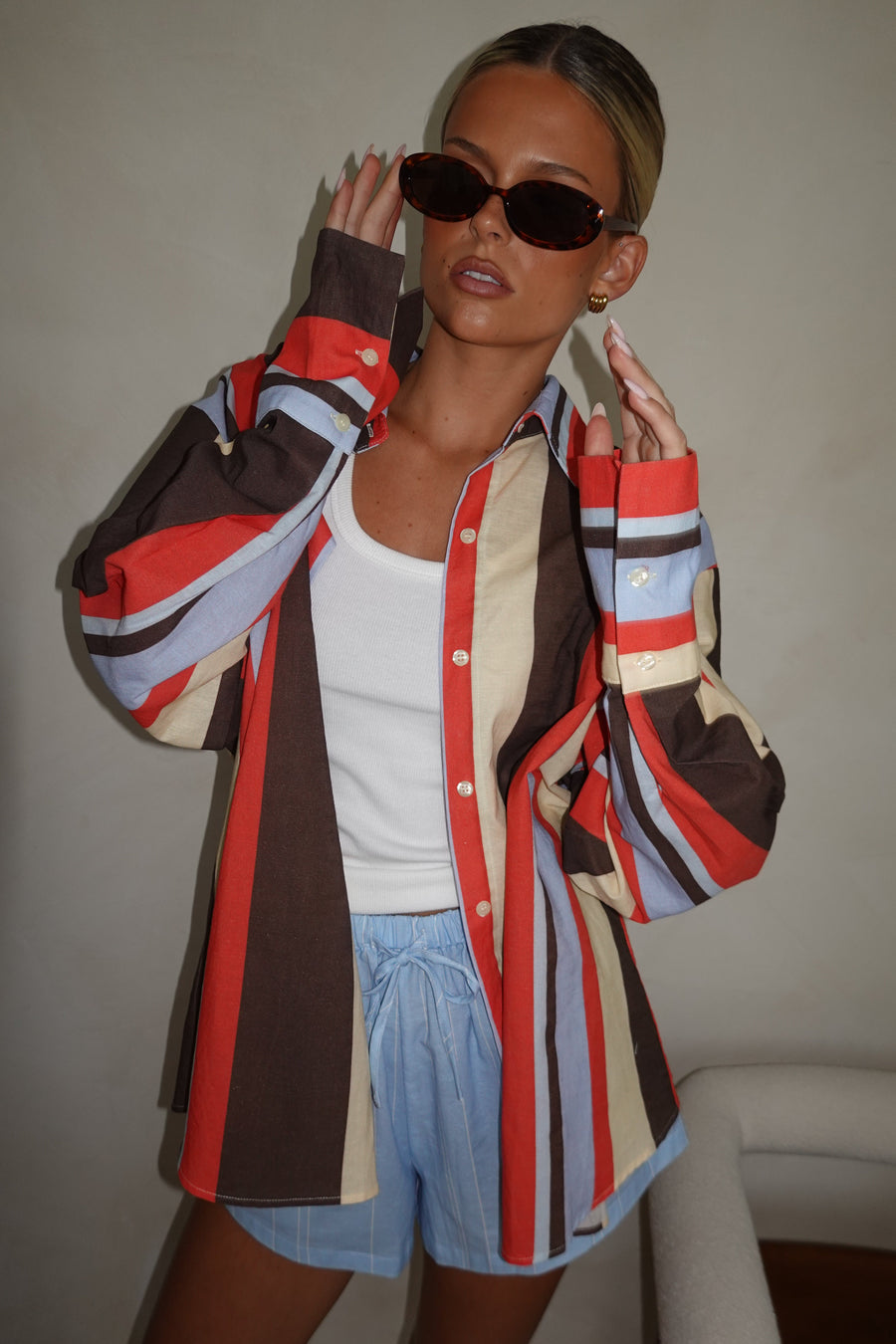 Ruby Shirt (Soleil Stripe) – Runway Scout